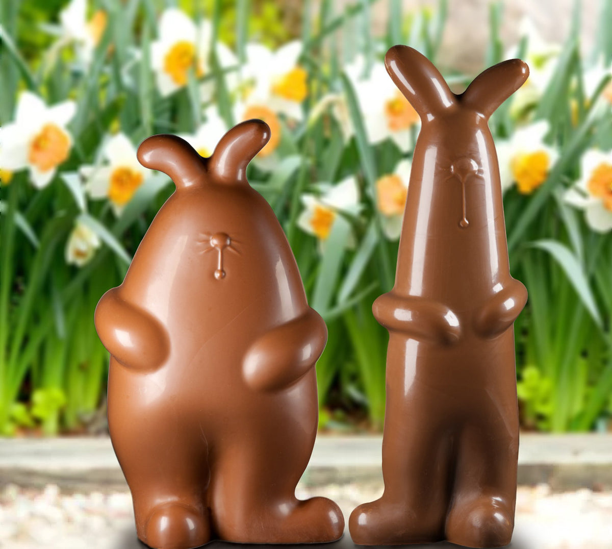 Big Poppa and Harvey Bunnies – The Chocolate Chisel